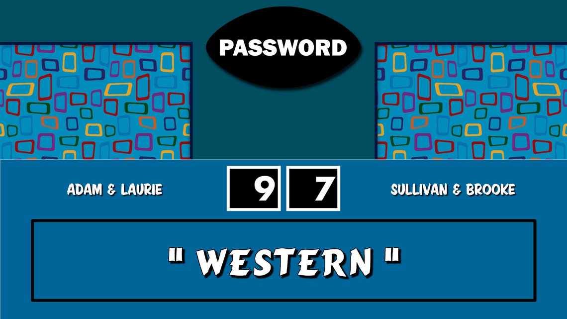 Password - Game Show Software - Etsy
