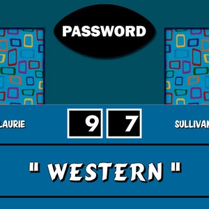 Password - Game Show Software - Etsy