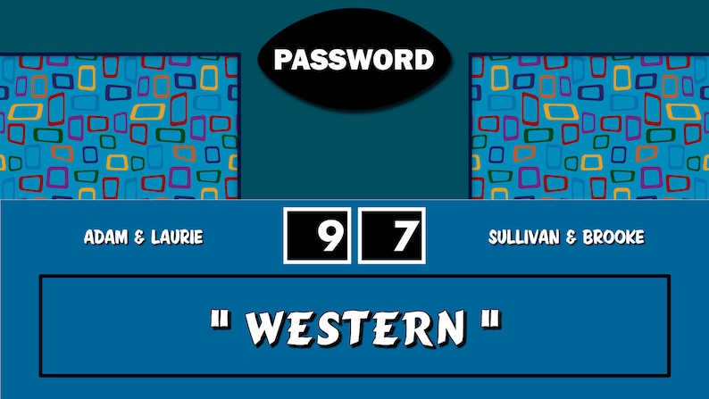 Password - Game Show Software - Etsy