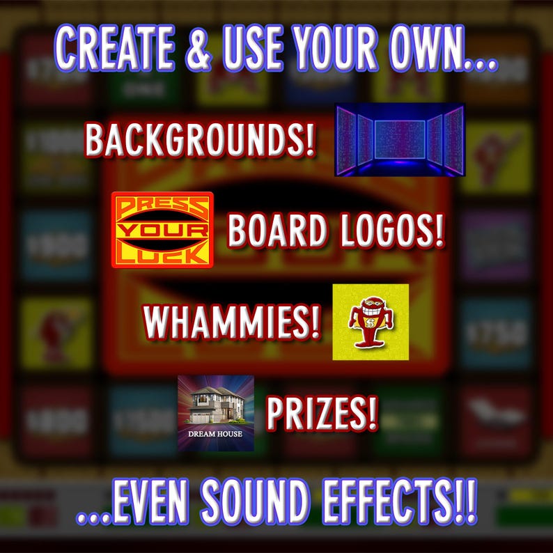 Press Your Luck: Wizard Edition - Game Show Software - Etsy