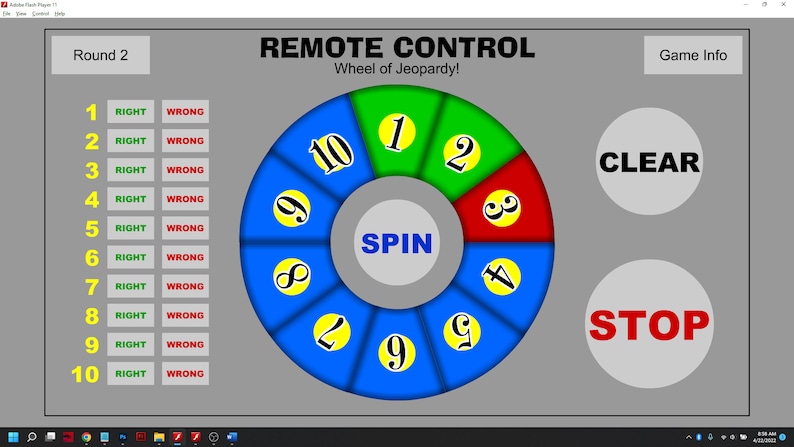 Remote Control - Game Show Software - Etsy