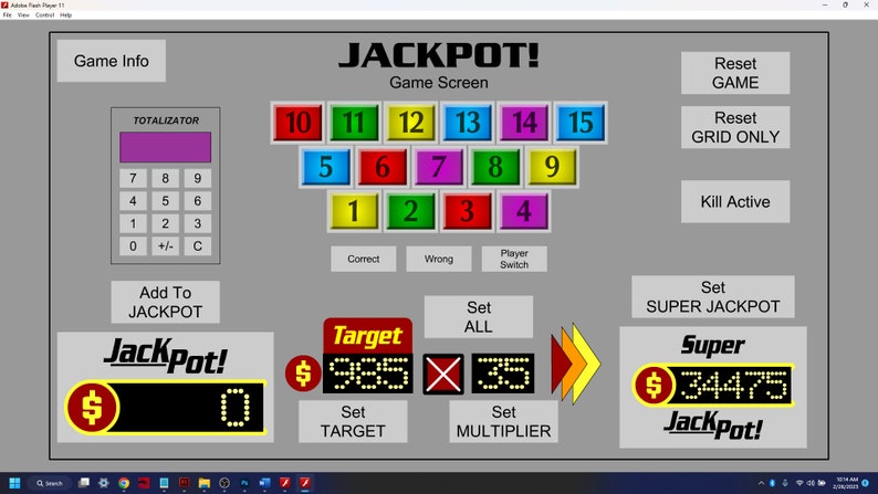 Jackpot - Game Show Software - Etsy