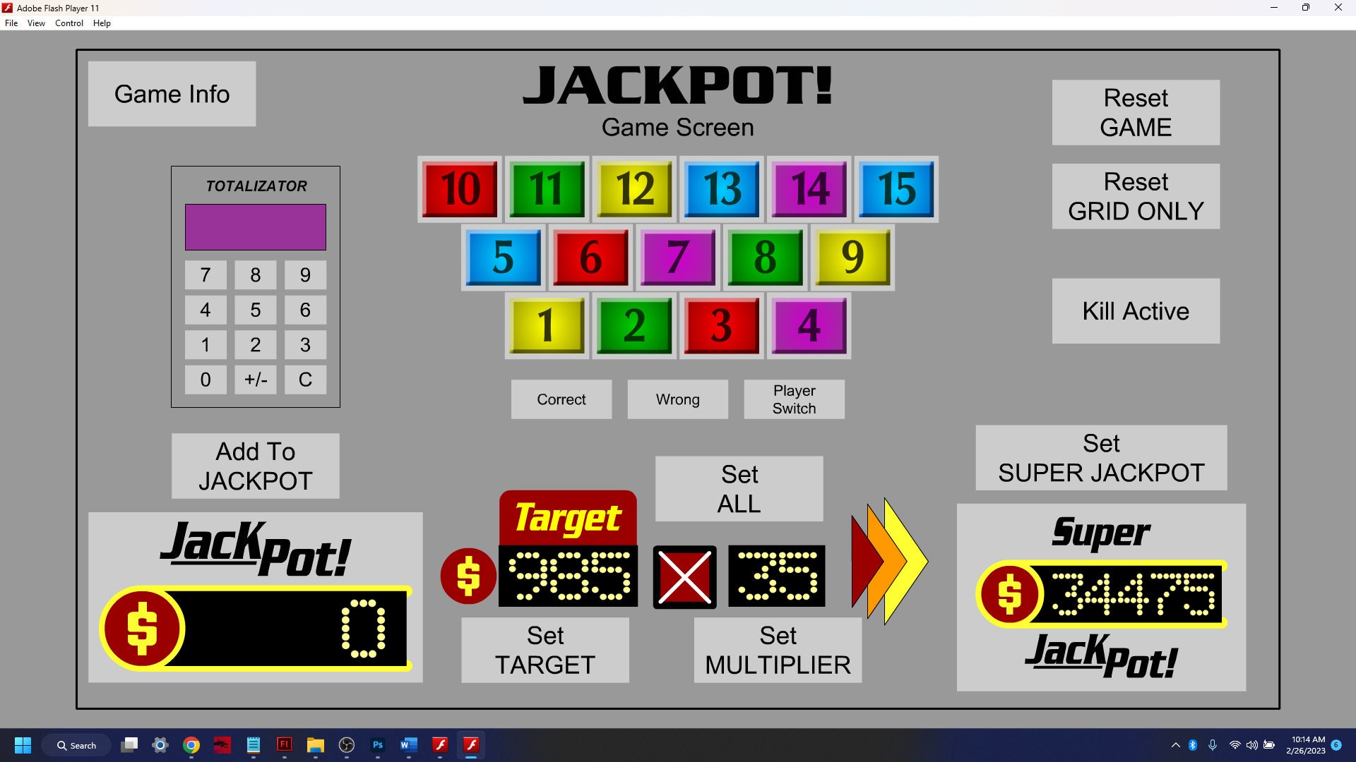 Jackpot - Game Show Software - Etsy