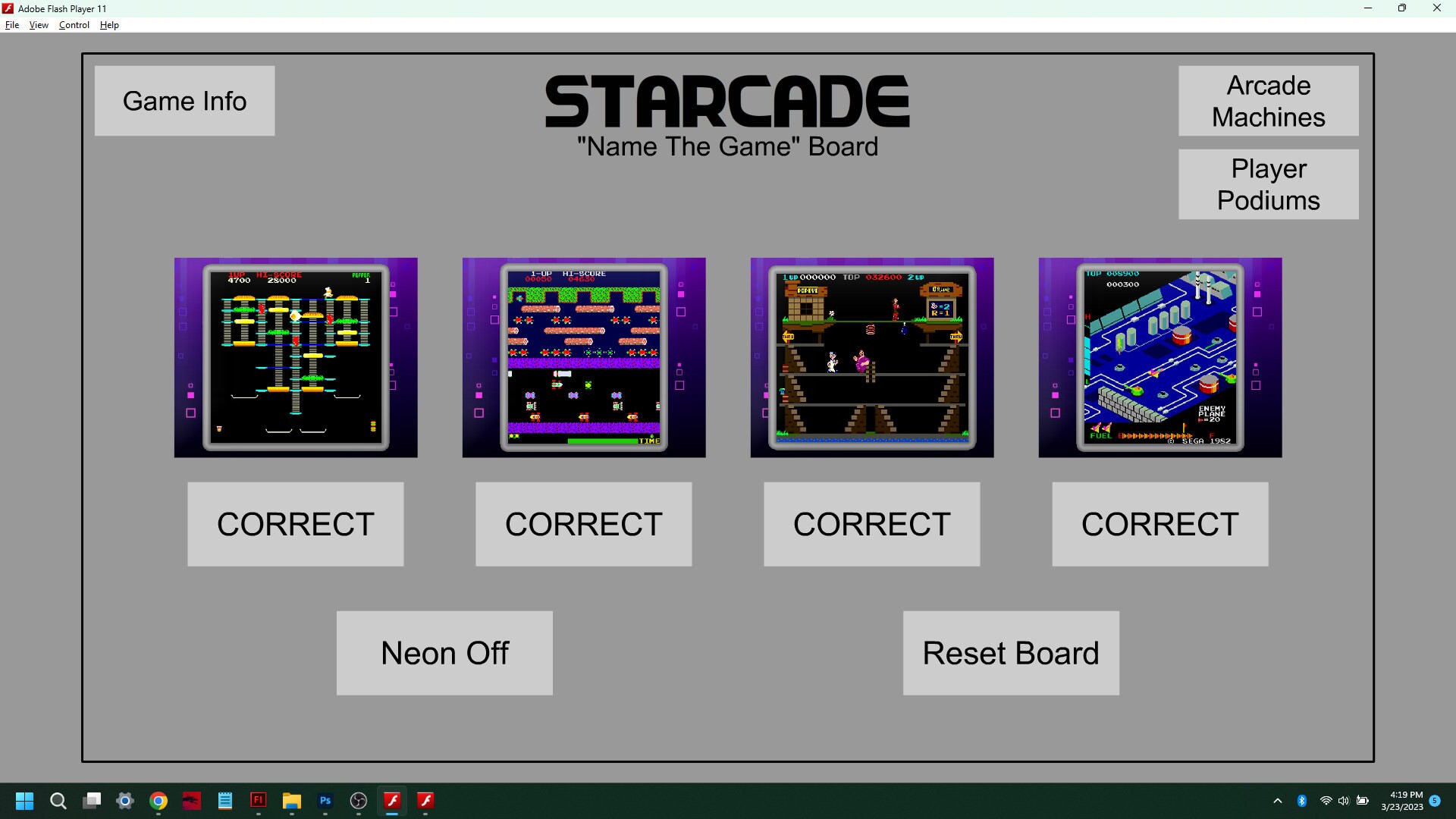 Starcade Game Show Software - Etsy