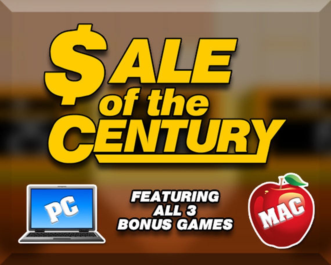 Sale of the Century: Game Show Software (digital Download) - Etsy
