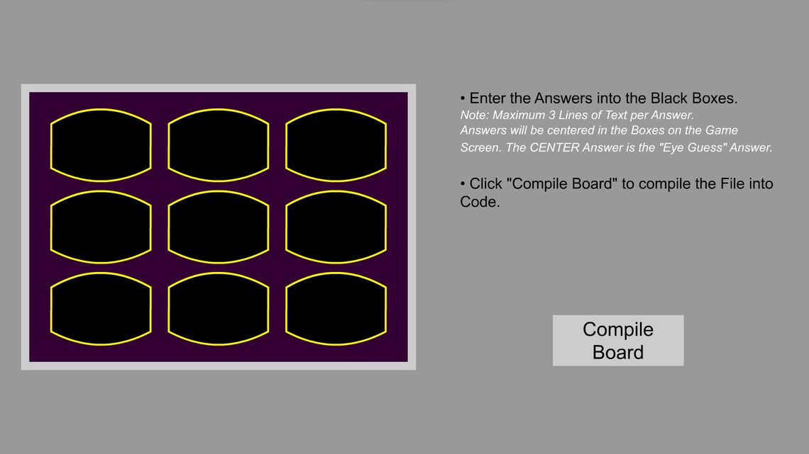 Eye Guess - Game Show Software - Etsy