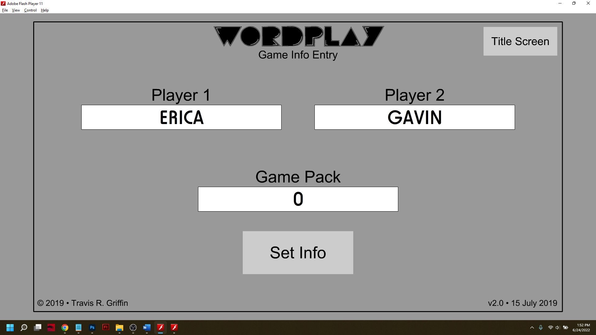 Wordplay Game Show Sofware - Etsy