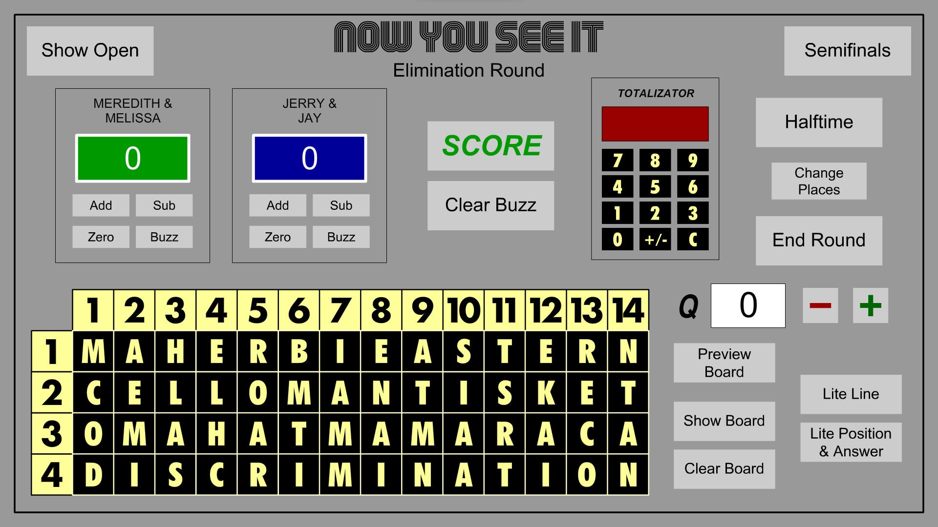 Now You See It Game Show Software - Etsy