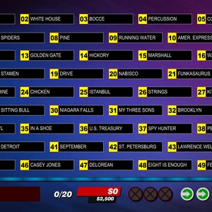 Winning Lines: Wonderwall - Game Show Software - Etsy