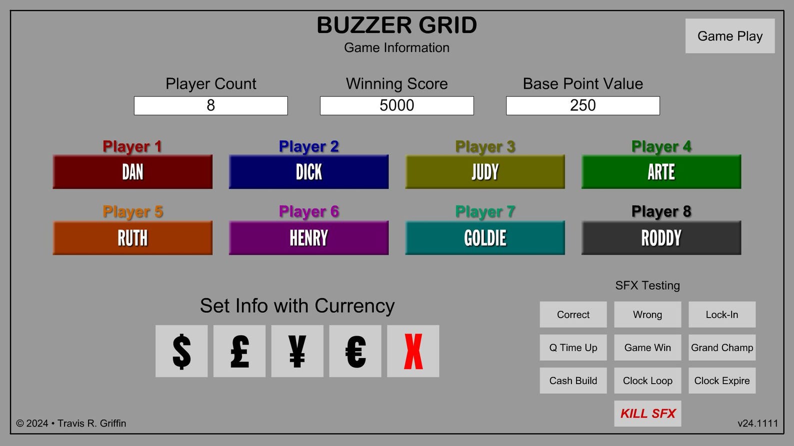Buzzer Grid - General Lockout & Score Software - Etsy