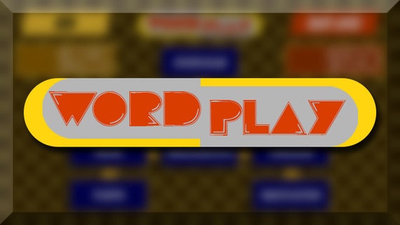 Wordplay Game Show Sofware - Etsy
