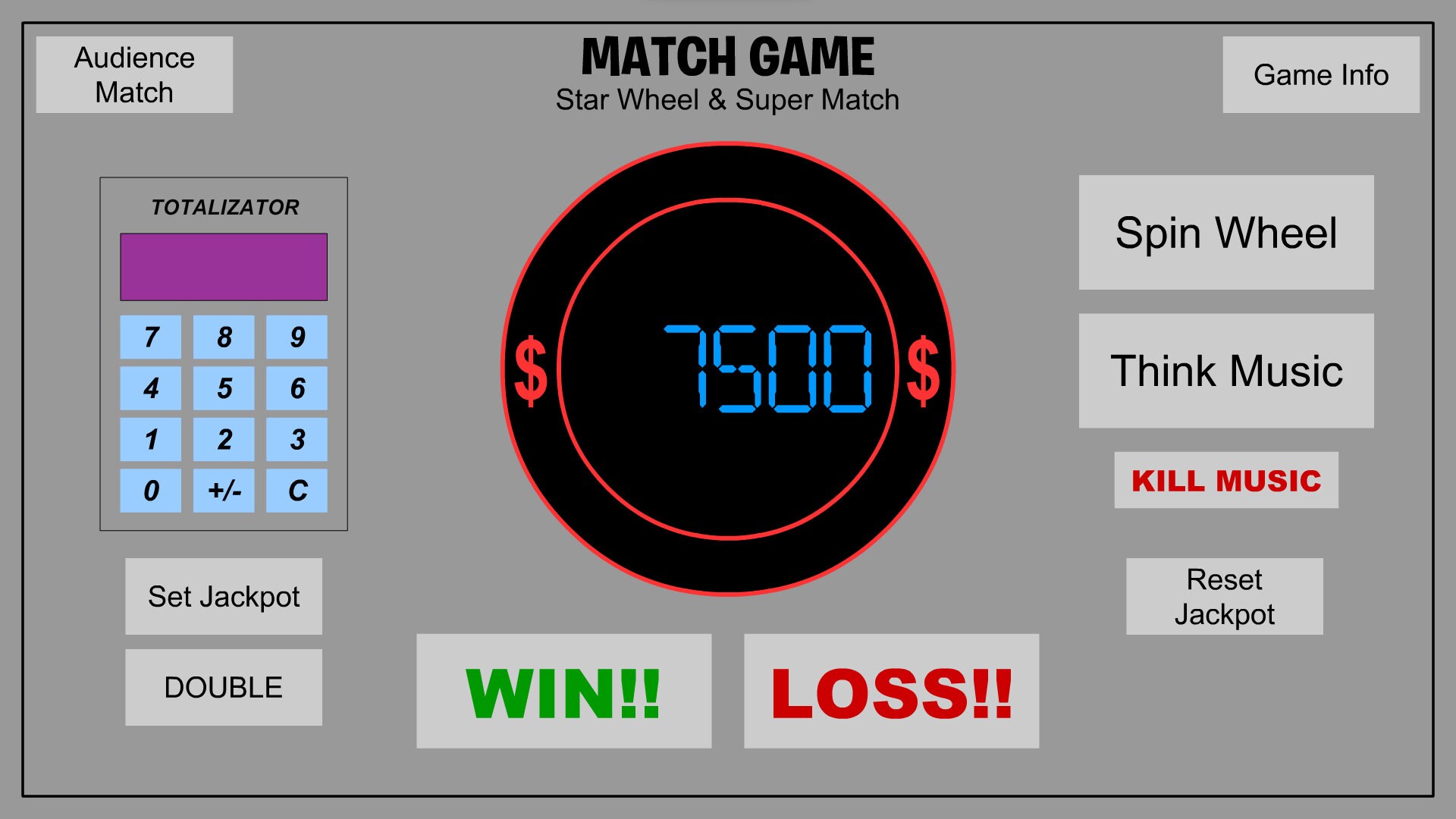 Match Game Game Show Software - Etsy