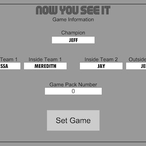 Now You See It - Game Show Software - Etsy