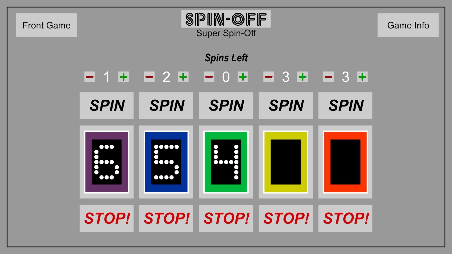Spin-off - Game Show Software - Etsy