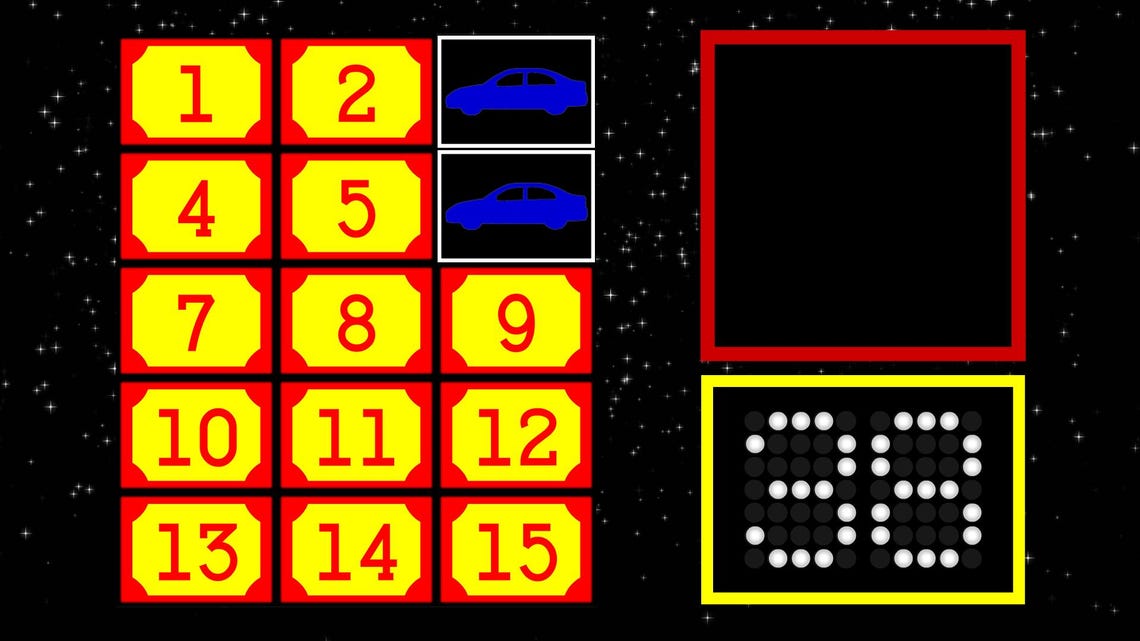 Classic Concentration - "car Match" Solo Game - Etsy