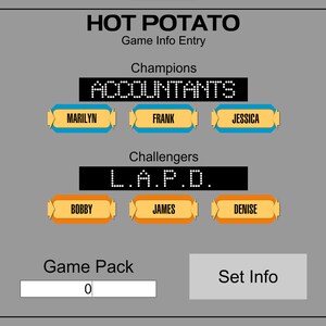 Hot Potato - Game Show Software - Etsy