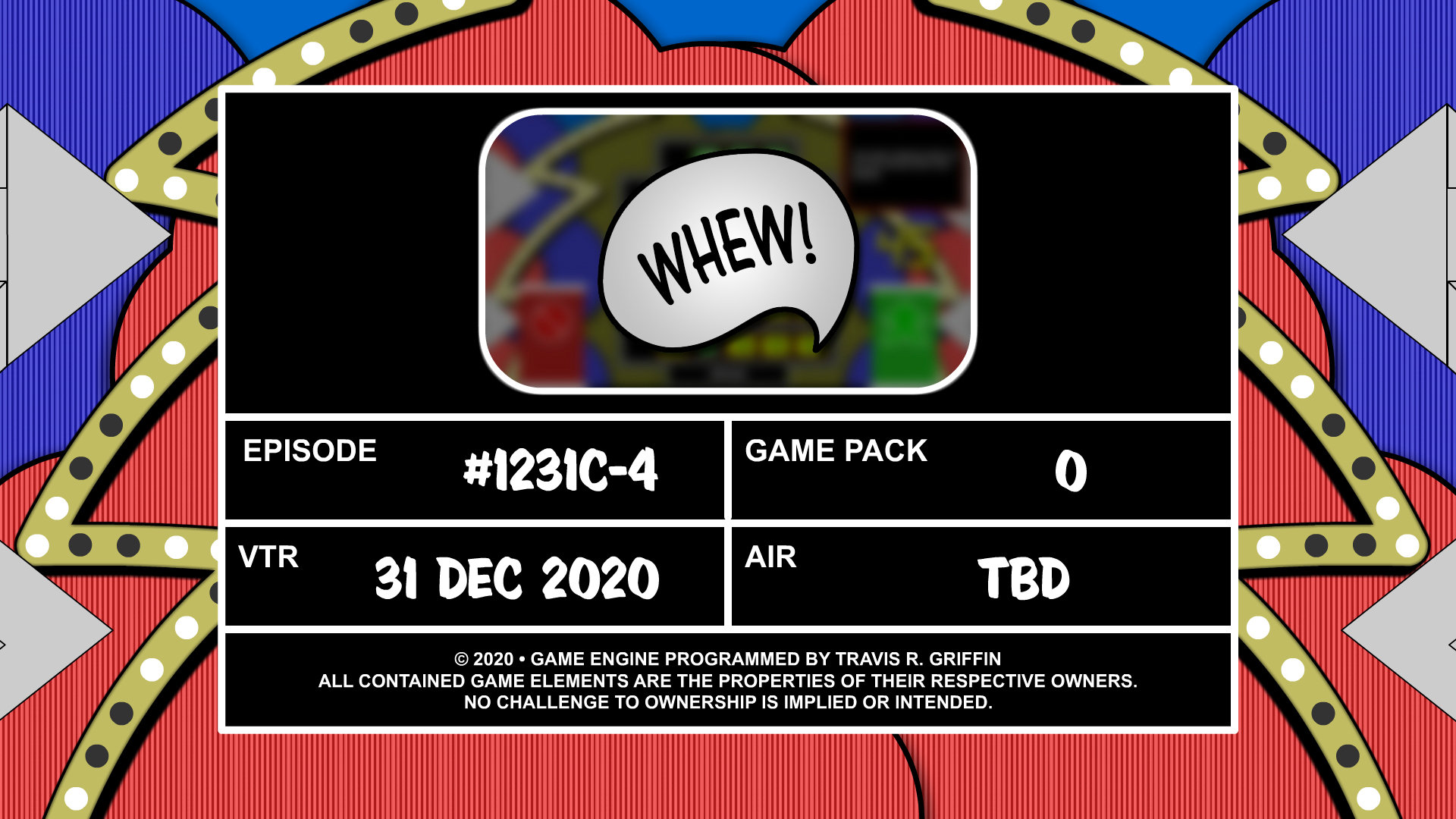 Whew! - Game Show Software - Etsy