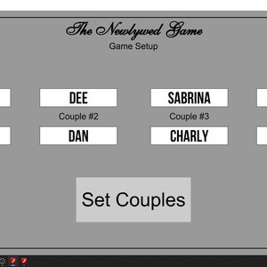 The Newlywed Game - Game Show Software - Etsy