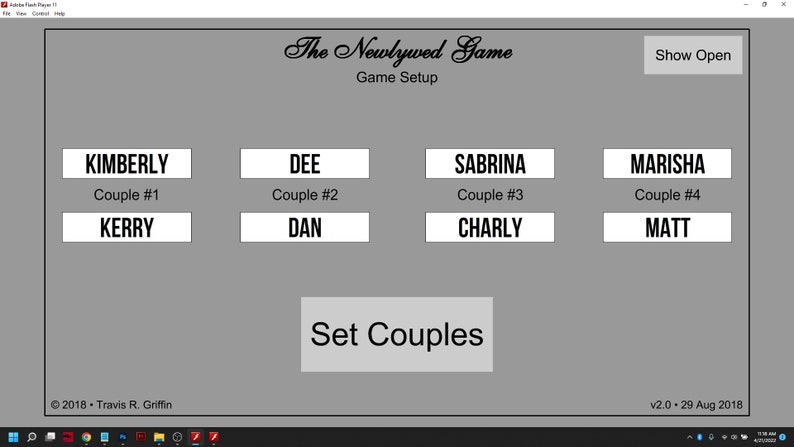 The Newlywed Game - Game Show Software - Etsy