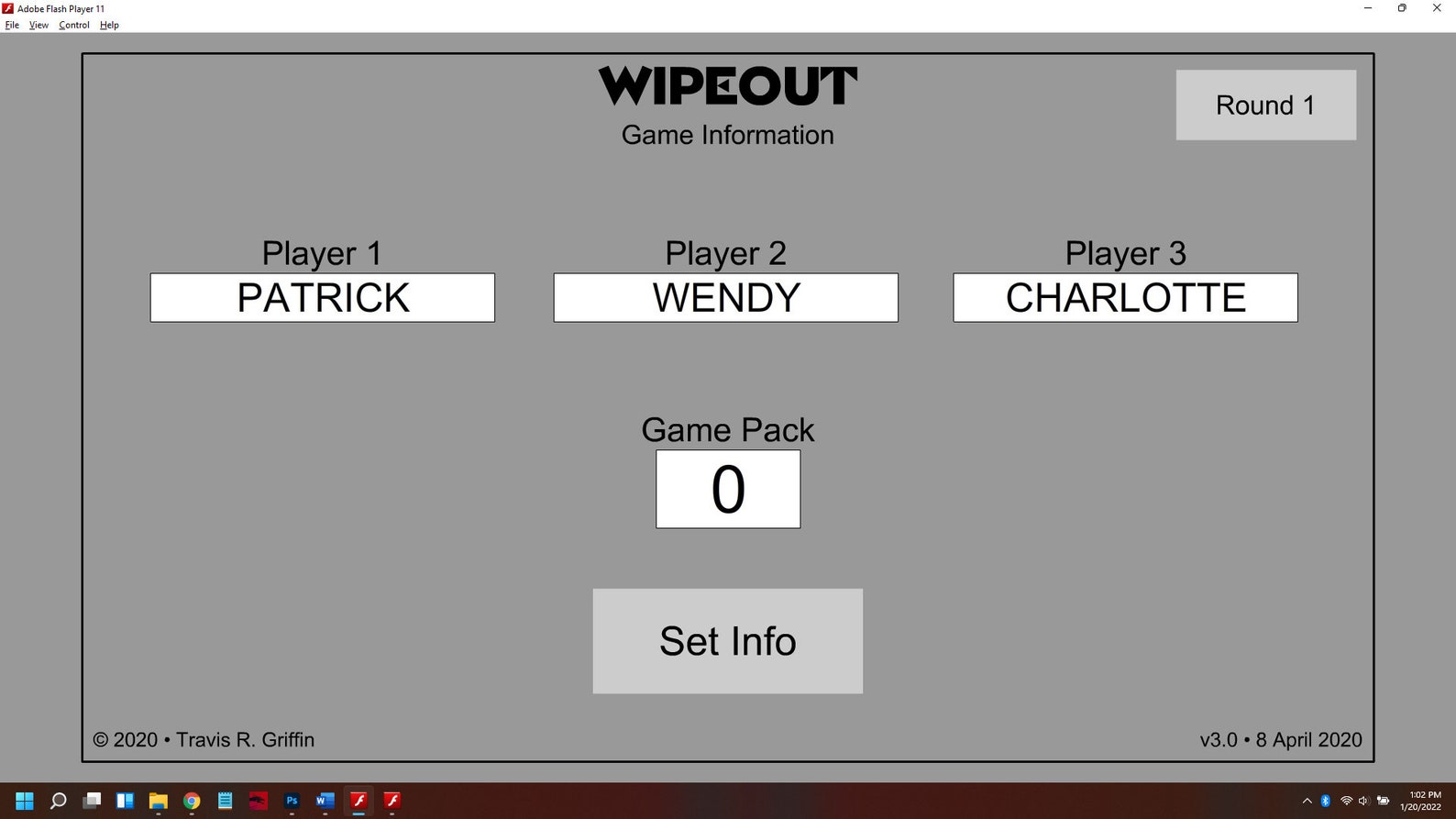 Wipeout Game Show Software - Etsy