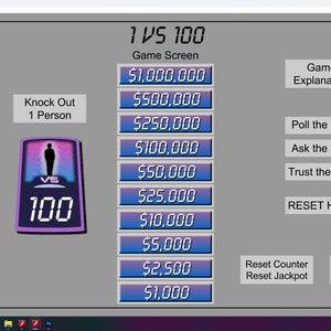 1 Vs 100 - Game Show Software - Etsy