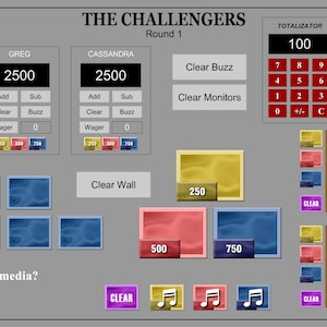 The Challengers - Game Show Software - Etsy