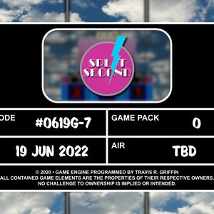 Split Second - Game Show Software - Etsy