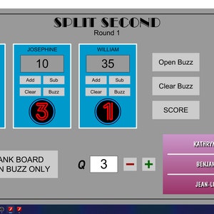 Split Second Game Show Software - Etsy