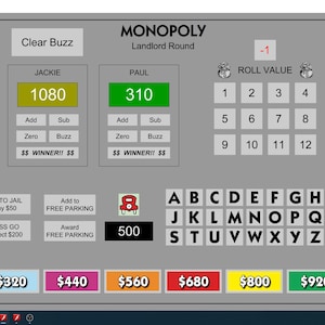 Monopoly - Game Show Software - Etsy