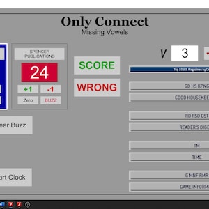 Only Connect - Game Show Software - Etsy