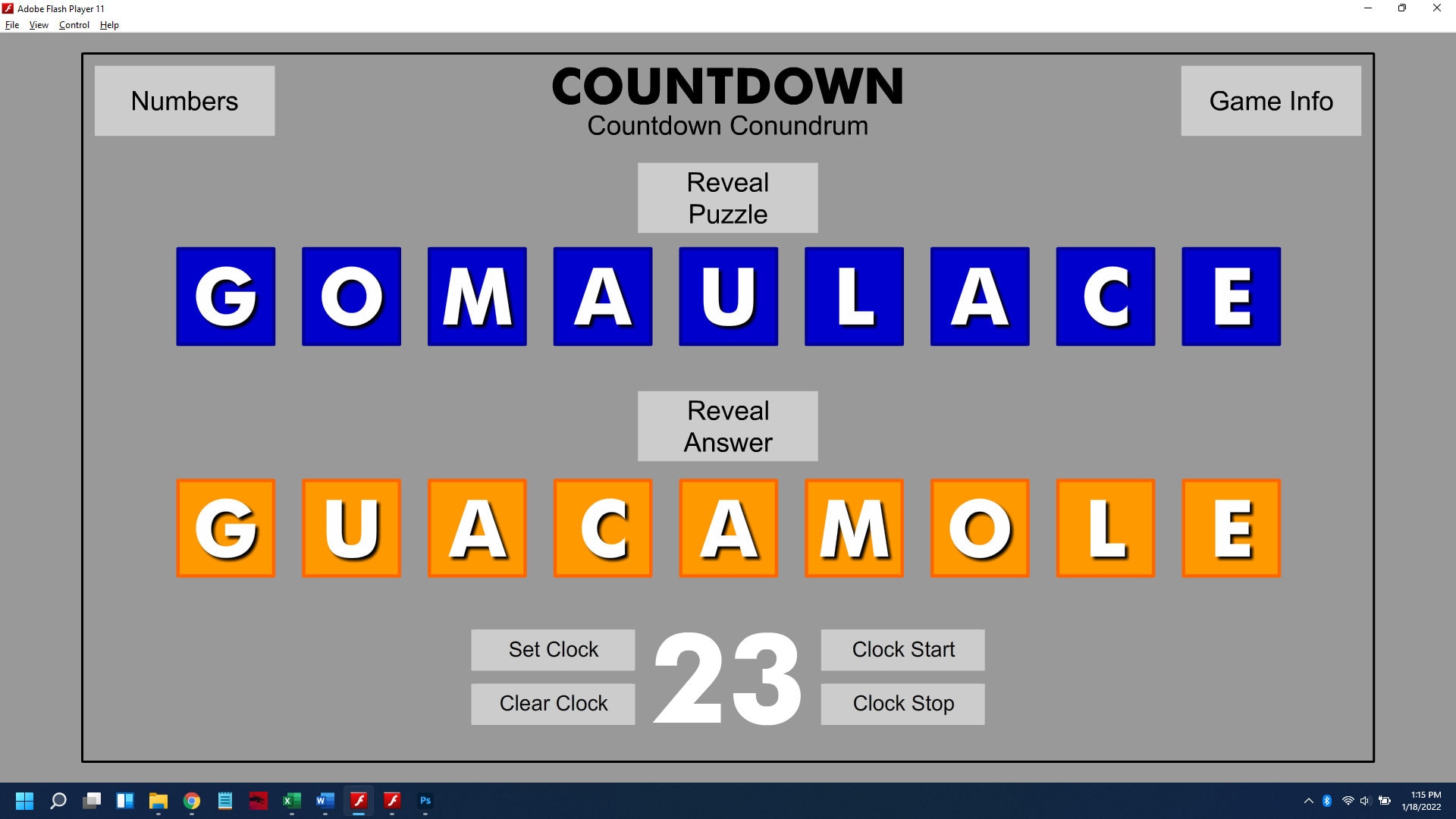 Countdown Game Show Software - Etsy