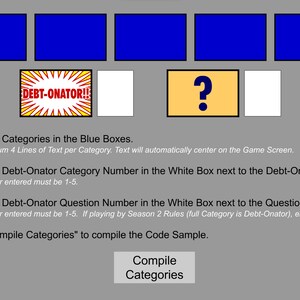 Debt - Game Show Software - Etsy