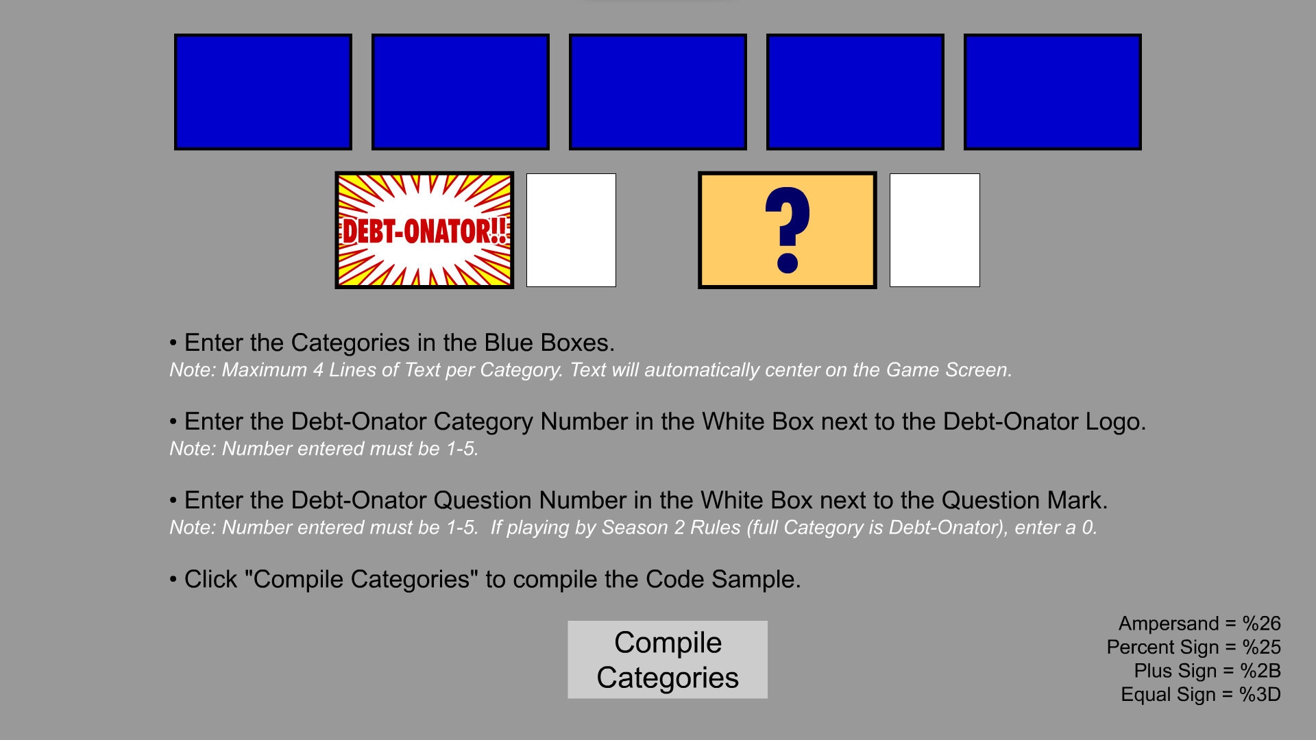 Debt Game Show Software - Etsy