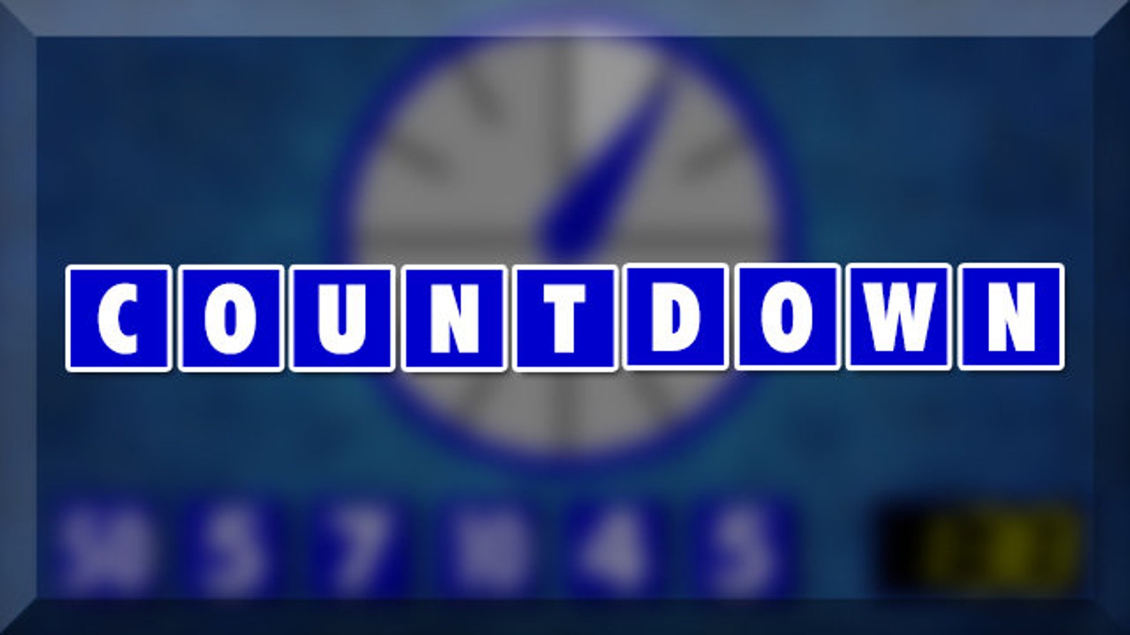 Countdown Game Show Software - Etsy