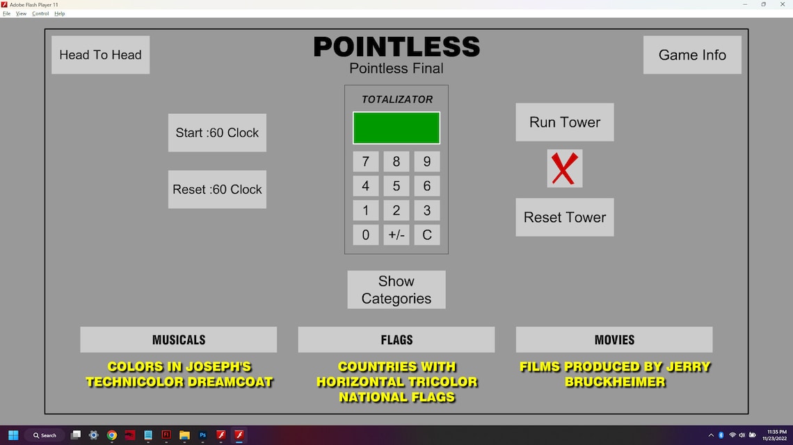 Pointless - Game Show Software - Etsy