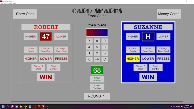 Card Sharks - Game Show Software - Etsy