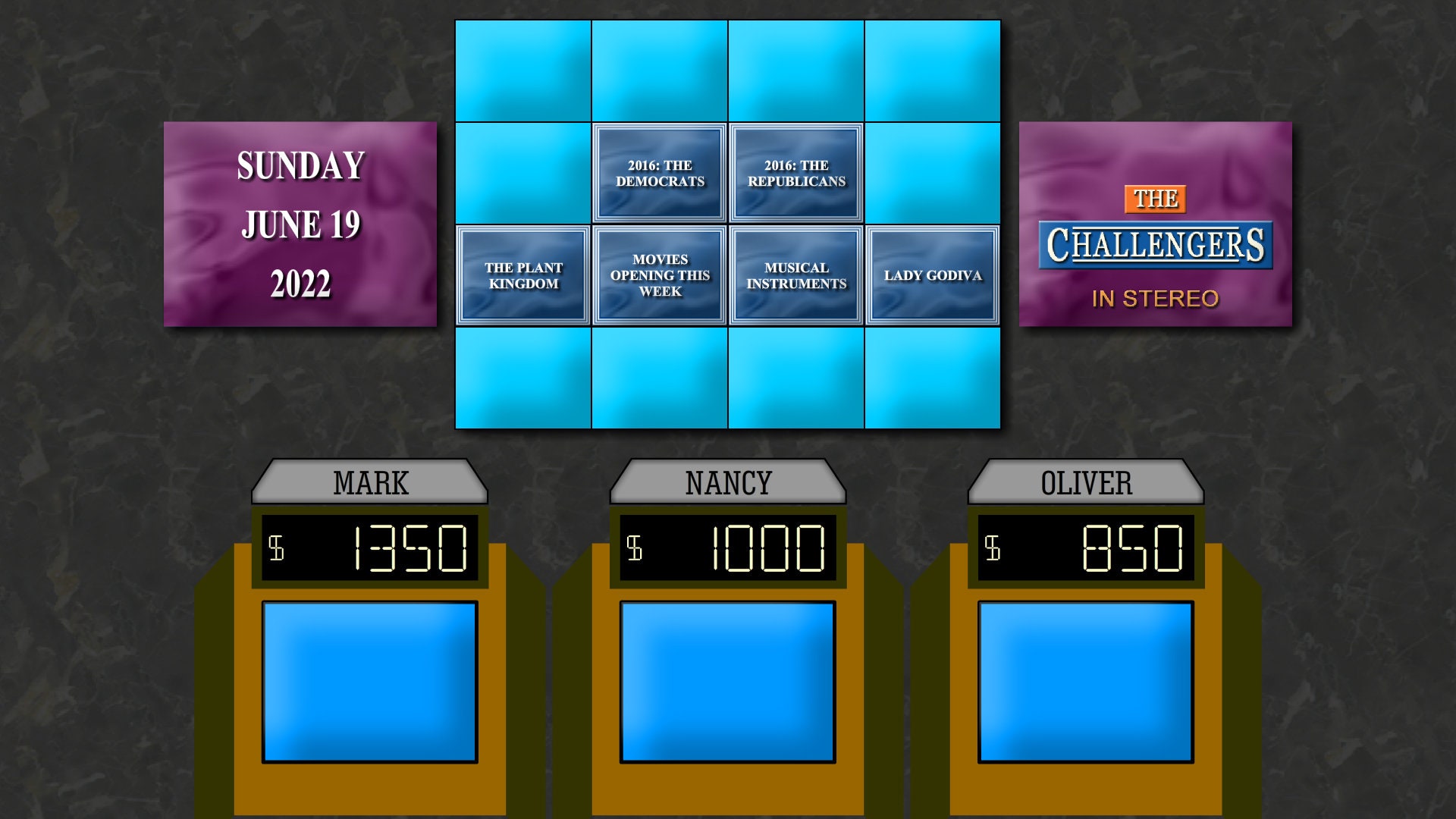 The Challengers - Game Show Software - Etsy
