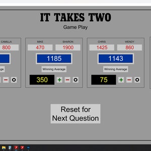 It Takes Two - Game Show Software - Etsy