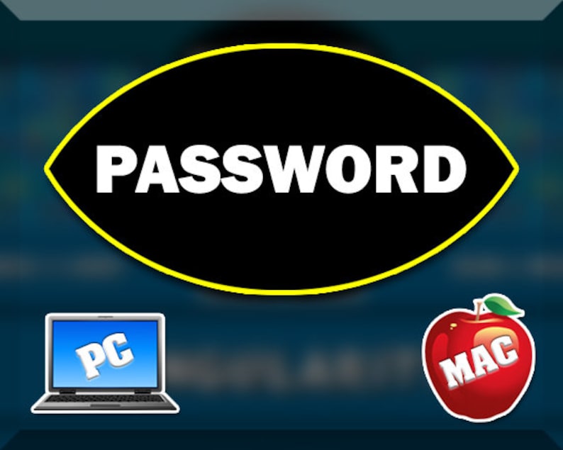 Password - Game Show Software - Etsy