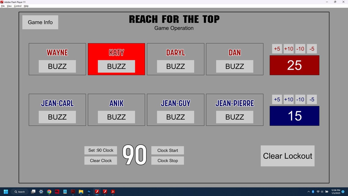 Reach for the Top Official Game Show Software - Etsy
