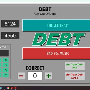 Debt - Game Show Software - Etsy