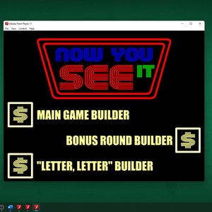 Now You See It Game Show Software - Etsy