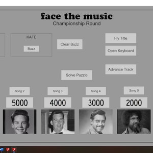 Face the Music - Game Show Software - Etsy