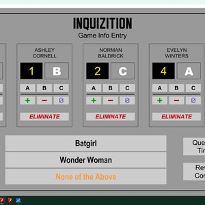 Inquizition - Game Show Software - Etsy