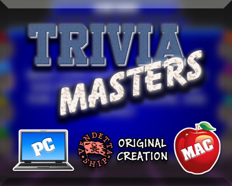 Trivia Masters - Game Show Software - Etsy