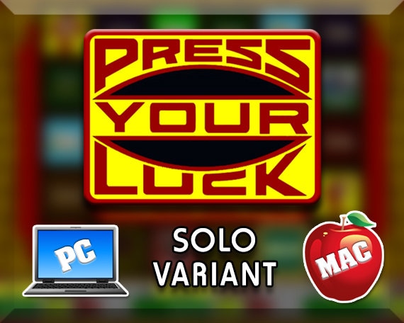 Press Your Luck - Solo Variant - Etsy
