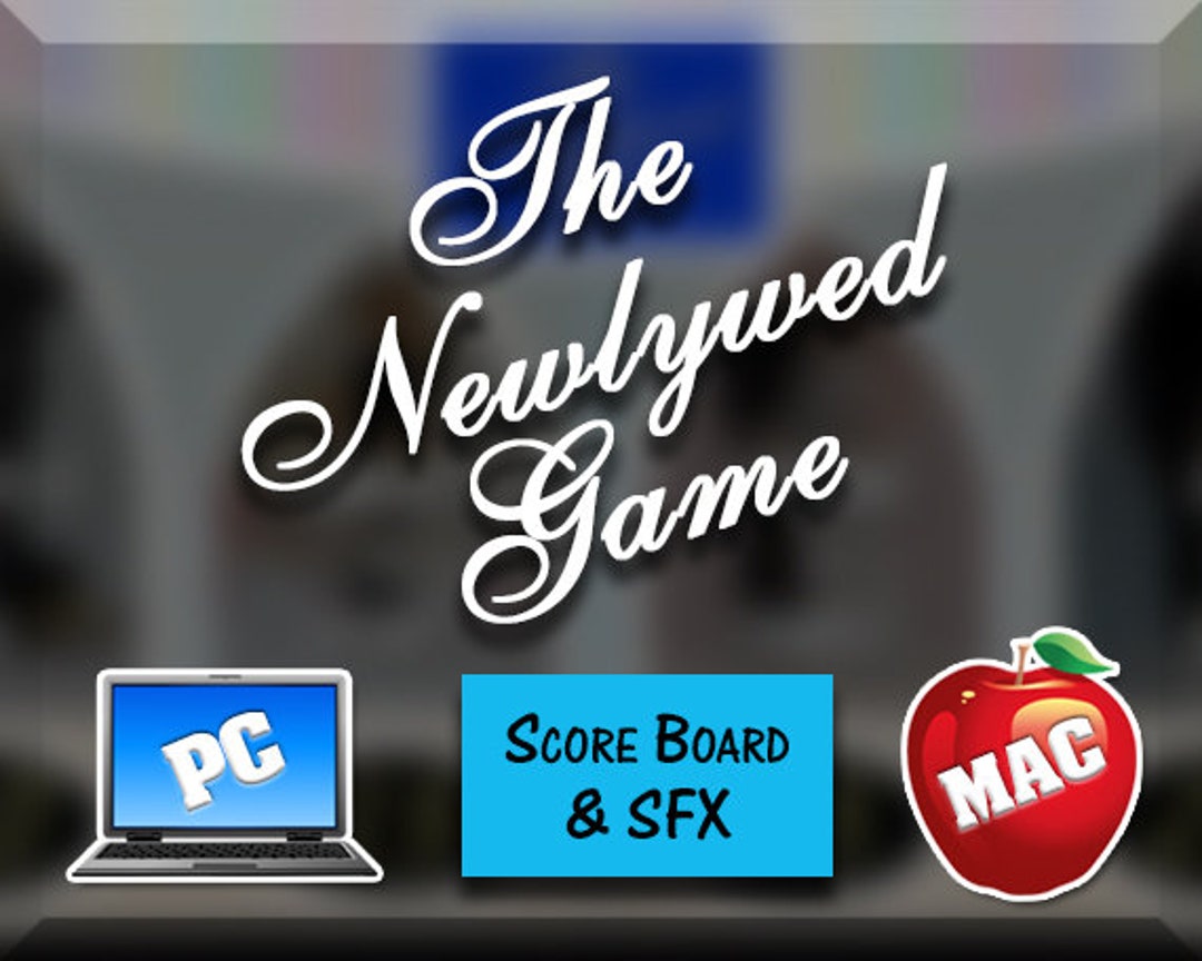 The Newlywed Game - Game Show Software - Etsy