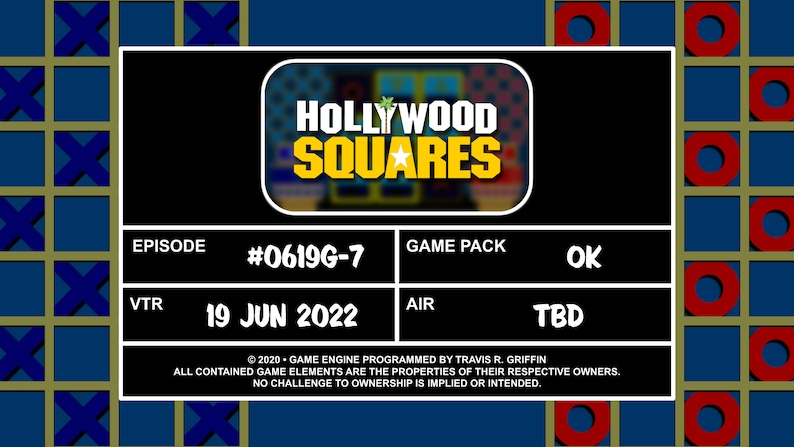 Hollywood Squares - Game Show Software - Etsy