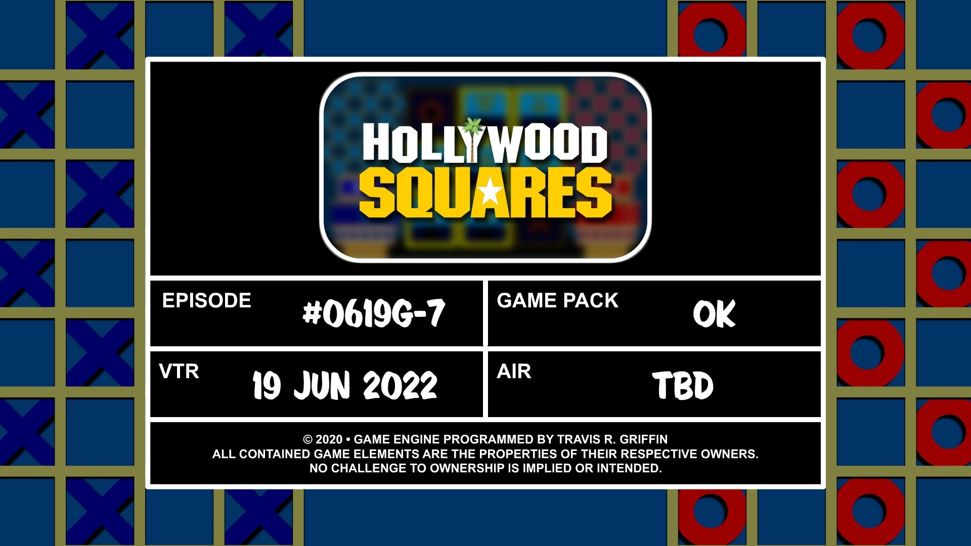 Hollywood Squares - Game Show Software - Etsy
