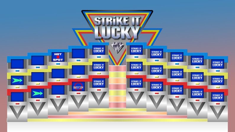 Strike It Lucky Game Show Software - Etsy